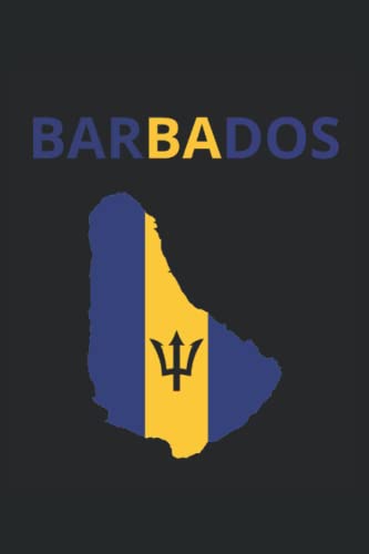 BARBADOS: 6*9 Journal for writing down daily habits, diary, notebook ...