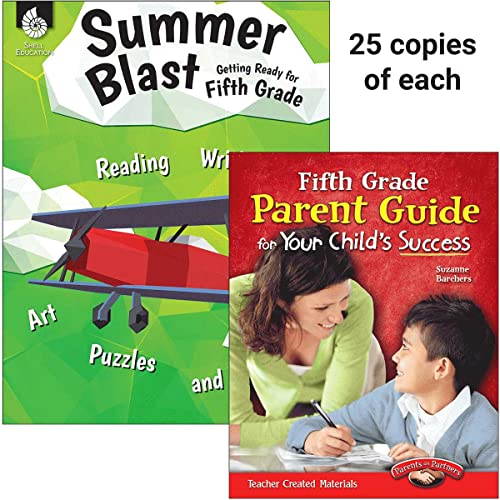 Getting Students and Parents Ready for Fifth Grade, Set of 25 by Shell ...