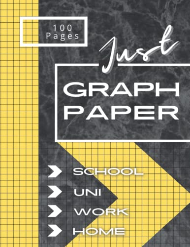 Graph Paper Book: A Simple 100 Page Multi Use Exercise Book For School ...