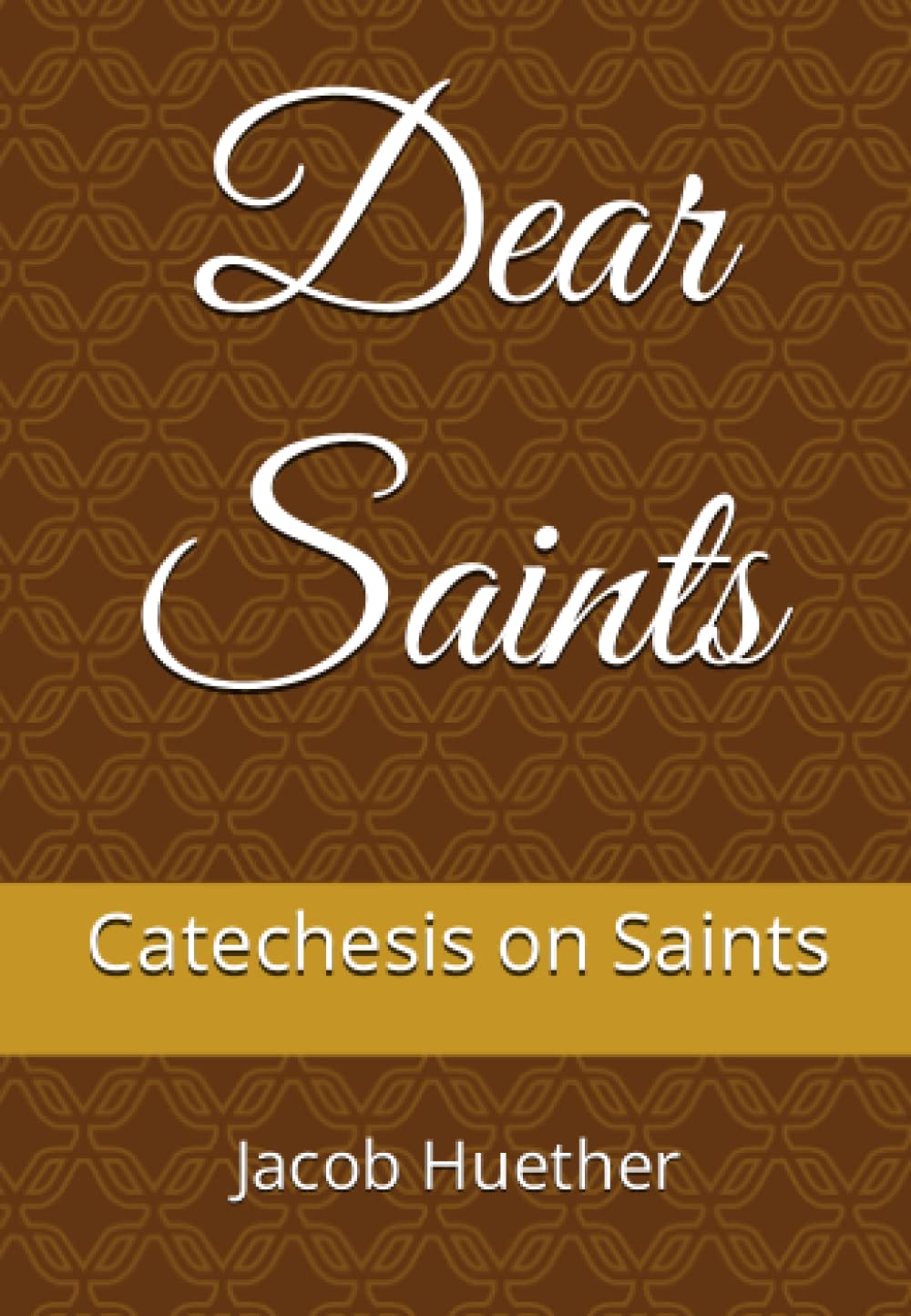 Dear Saints: Catechesis on Saints by Jacob Huether | Goodreads