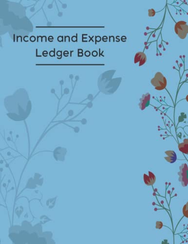 INCOME AND EXPENSE LEDGER BOOK: Daily Cash Flow Record Book - Perfect ...