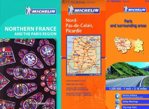 Michelin Green Guide Northern France & Paris Region by Guides ...