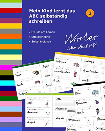 Mein Kind lernt das ABC selbständig schreiben: Wörter Schreibschrift by ...