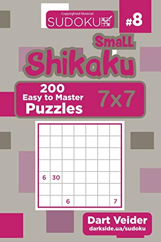 Small Shikaku Sudoku - 200 Easy to Master Puzzles 7x7 by Dart Veider ...
