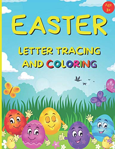 EASTER Letter Tracing And Coloring: Alphabet Writing Practice For ...