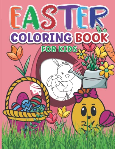 Easter Coloring Book for Kids: Easter Coloring Books For Preschoolers ...