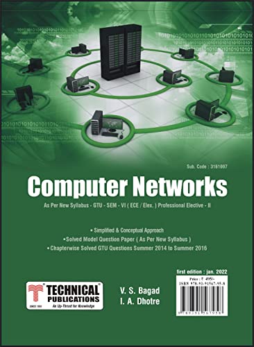 Computer Networks Gtu 18 Course By Vilas S Bagad Goodreads