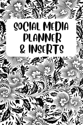 SOCIAL MEDIA PLANNER & INSERTS: Plan And Organize Your Weekly Social ...