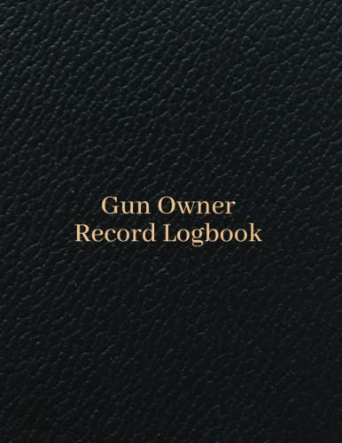 Gun Owner Record Log book: Simple Acquisition and Disposition Book for ...