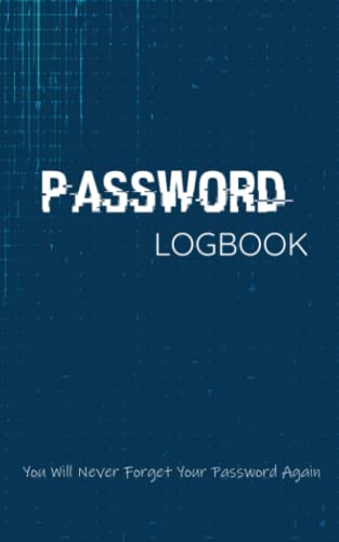 Password Logbook: Online Data Organizer and Password Keeper Book With ...