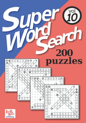 Super Word Search - Volume 10: Word Search Puzzles Classified By ...