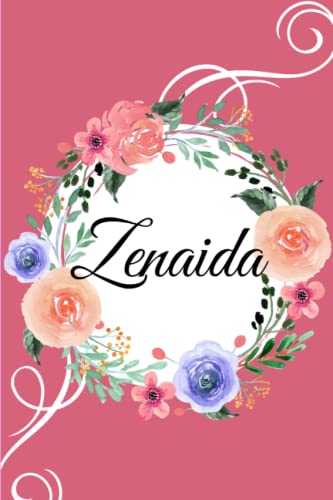 Zenaida: A Personalized Dot Grid Journal, 6x9 120 Pages by AnuRa ...