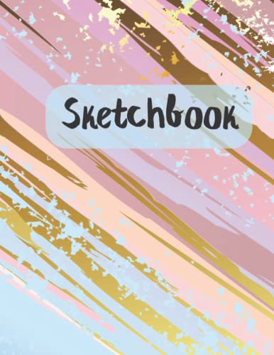 Sketchbook: White Paper Art Sketch Book for Drawing with 200 pages by ...