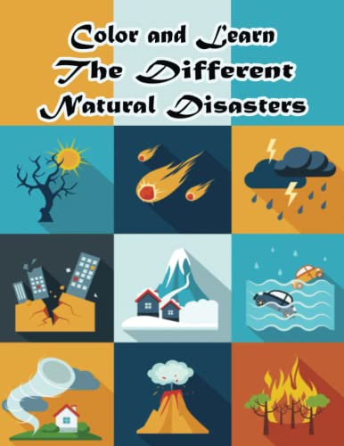 Color and Learn the Different Natural Disasters: Awesome Coloring Pages ...