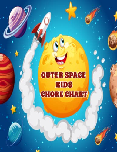 Outer Space Kids Chore Chart: Journal Daily and Weekly Chore Chart ...