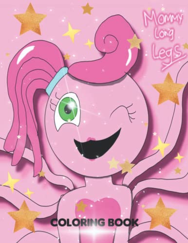 Mommy Long Legs Poppy Playtime Chapter 2 Coloring Book: Mommy Long Legs ...