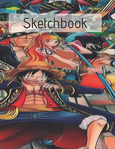 Anime Sketchbook (ONE PIECE) : sketching, drawing, lettering, doodling ...
