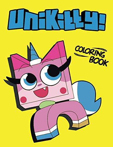 Unikitty Coloring Book: Easy Coloring Book For Having Fun, Unleashing ...