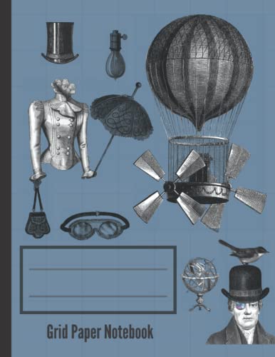 Grid Paper Notebook: Graph Ruled Notebook for Designers, Engineers ...