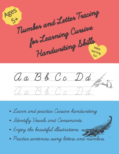 Number and Letter Tracing for Learning Cursive Handwriting Skills: A ...