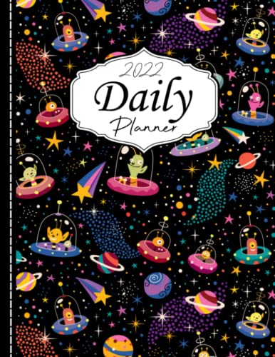 2022 Daily Planner: Nice Aliens Cover, 2022 Planner - Weekly Monthly ...