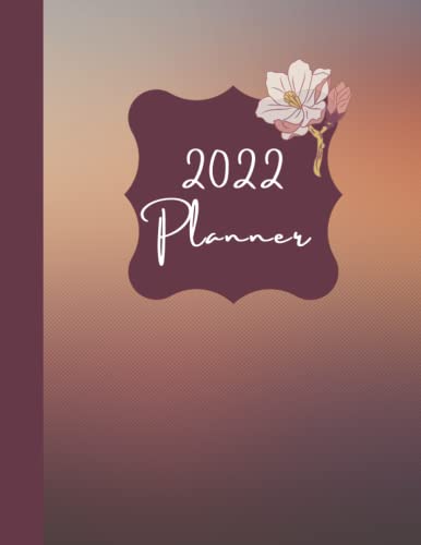 2022 Panner: 2022 Planner Weekly and Monthly, 2022 Planner for Women, 8 ...