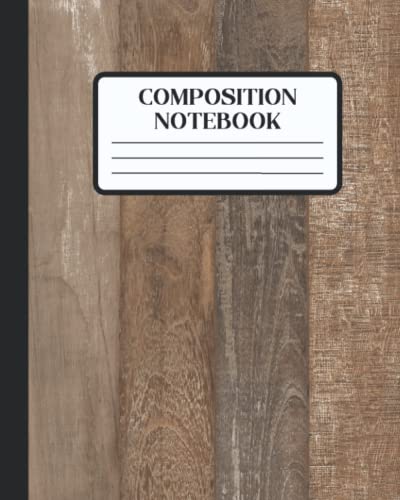 Composition Notebook: Wide Lined Paper Workbook Journal for Students ...