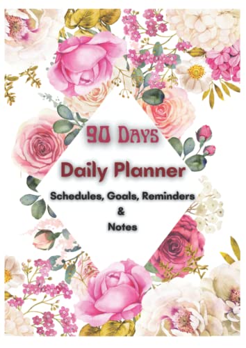 90 Days, Daily Planner Schedules, Goals, Reminders & Notes by TH USA ...