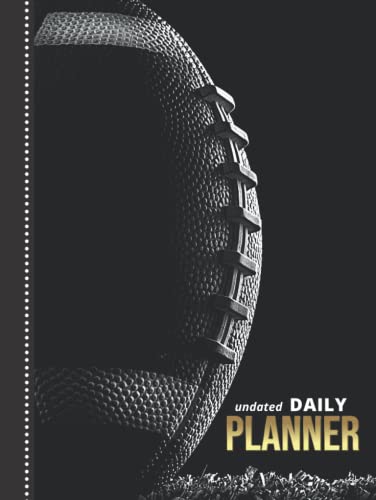 Undated Daily Planner: Hardcover 8.5x11 One Page Per Day Diary / 365 ...