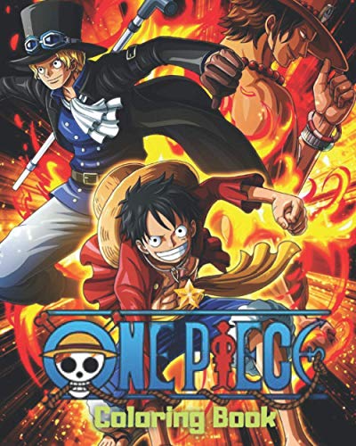 One Piece: Coloring Book, 55+ High Quality Coloring Pages for Kids and ...