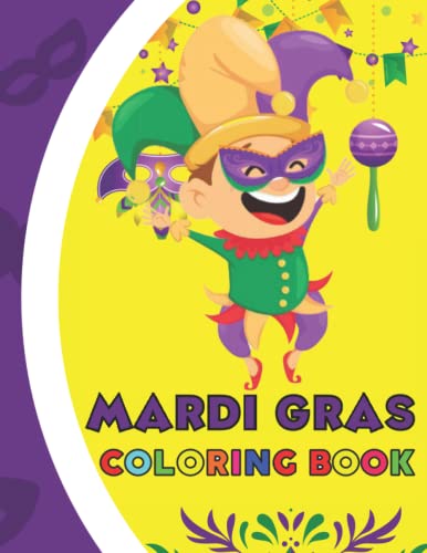 mardi gras coloring books for kids : Mardi Gras Festival Coloring Book ...