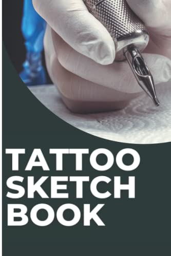 Tattoo Sketchbook: Simple Tattoo Outlines Book|Art Sketch Pad For ...