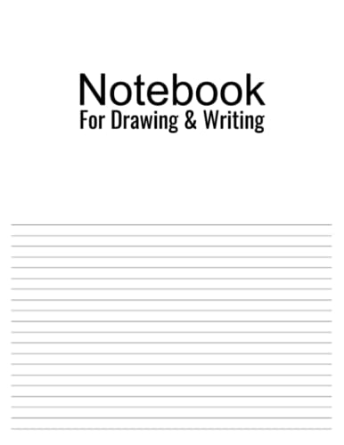 Notebook For Drawing/Writing: Size 8.5" x 11" Pages:110 Content ...