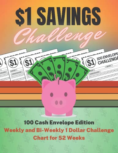 $1 savings challenge: 52 week savings challenge |100 Envelope Savings ...