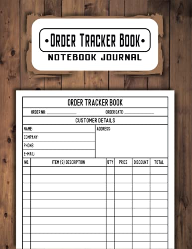 Order Tracker Book.: Order Book for Small Business. Order Book. Track ...