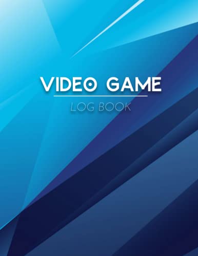 Video Game Log Book: Video games tracker | Record and track all your ...