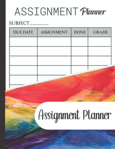 Assignment Planner: Homework tracker, easy to use school assignment ...