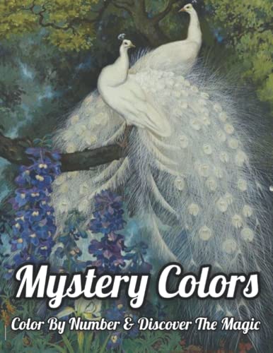 Mystery Colors Color By Number & Discover The Magic: An Adult Color by ...