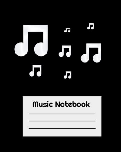 Blank Sheet Music Notebook: Staff Paper | Musician Notebook ...
