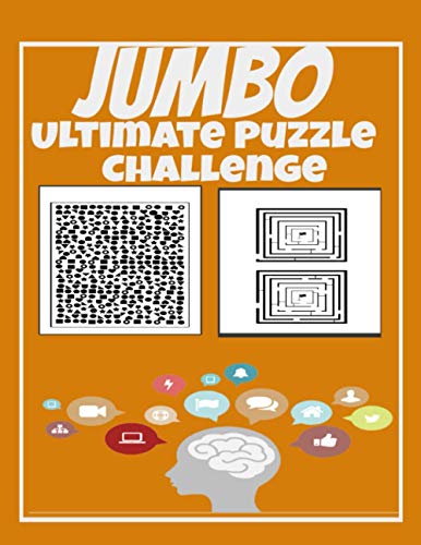 Jumbo Ultimate Puzzle Challenge: Adorable Activities Workbook Game For ...