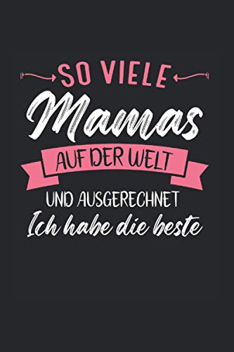 So viele Mamas auf der Welt und ausgerechnet ich habe die beste: Mama ...