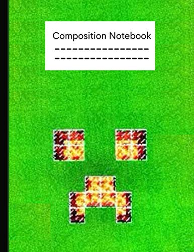 Minecraft Composition Notebook: Minecraft Crewmate Imposter Wide Ruled ...