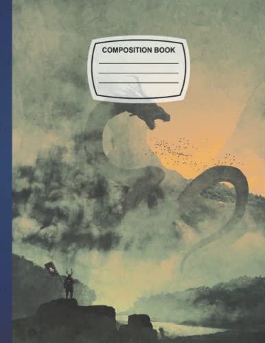 Composition Notebook: Dragon gate Blank College Ruled Paper Notebook ...