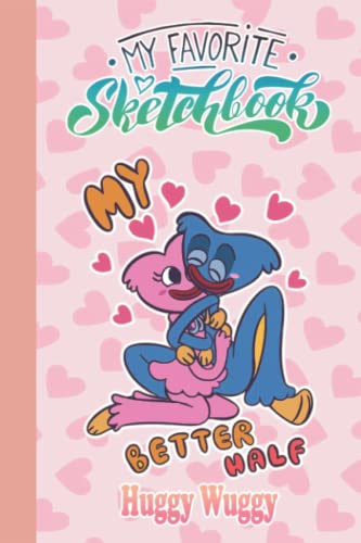 Huggy Wuggy Sketch Book FNF Game Merch: Huggy Wuggy Notebook for ...