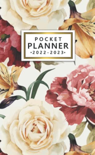 2022-2023 Pocket Planner: 2 Year Monthly Pocket Organizer Calendar ...