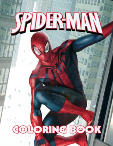 Spídér-Man Coloring Book: Coloring Book with Beautiful and High-Quality ...
