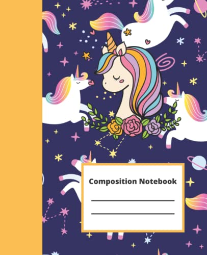 Horse Composition Notebooks Wide Ruled For Kids: composition notebooks ...