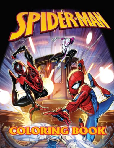 Spídér-Man Coloring Book: Coloring Book with Beautiful and High-Quality ...
