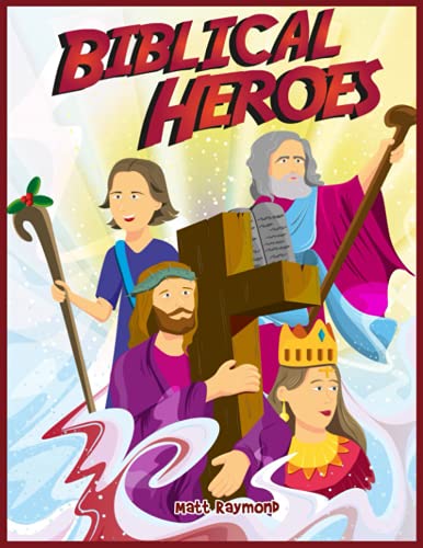 Biblical Heroes: Coloring book, Biblical Stories, Find the 7 ...