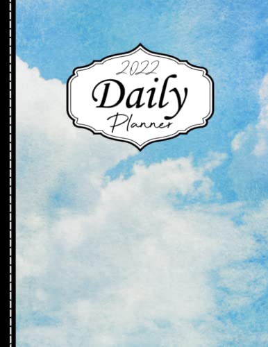 2022 Daily Planner: Attractive Blue Sky Cover, 2022 Daily Planner ...